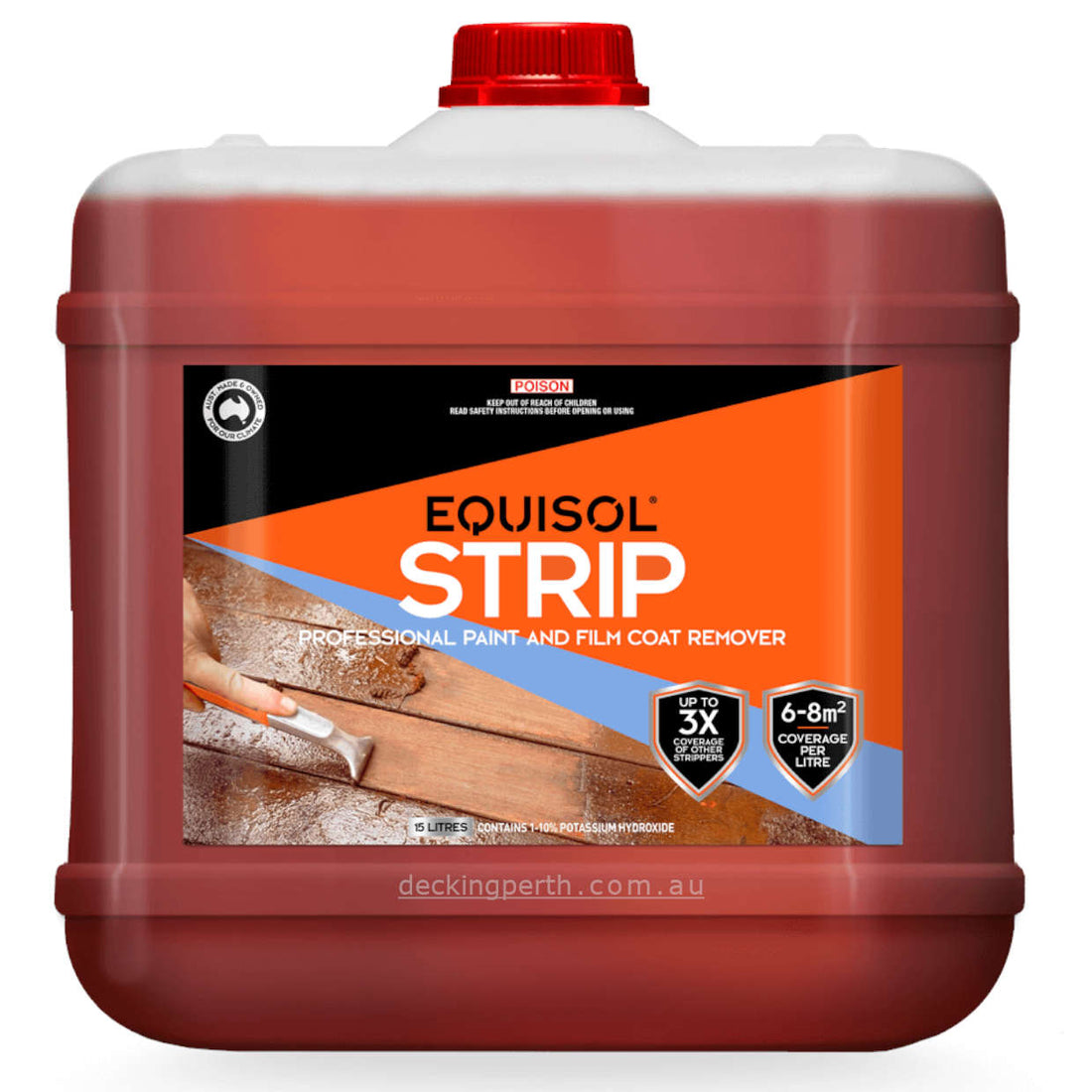 EQUISOL - Strip - Decking Paint and film coat stripper – Decking Perth