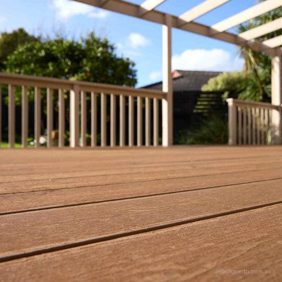 EVERDECK - Nutmeg Brown Australian Made Composite Decking 137mm x 23mm ...
