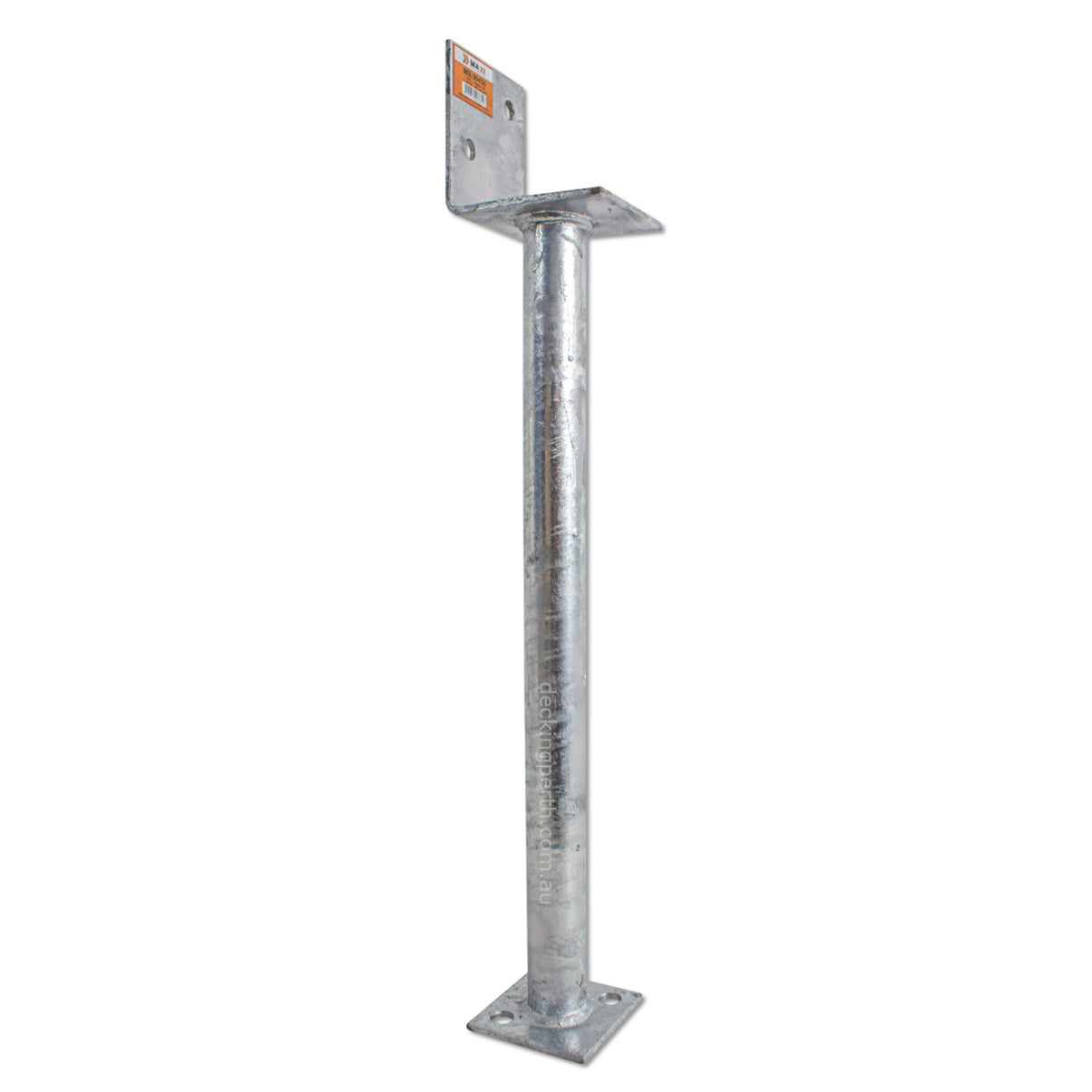 MAXI METALS - L Shapped Post Support, 90 x 90mm L Stirrup Leg Galvanis ...