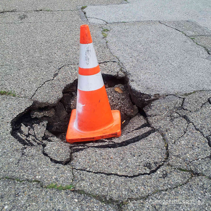 WESTBUILD - Asphalt Repair Pak - Cold Mix 20Kg – Decking Perth