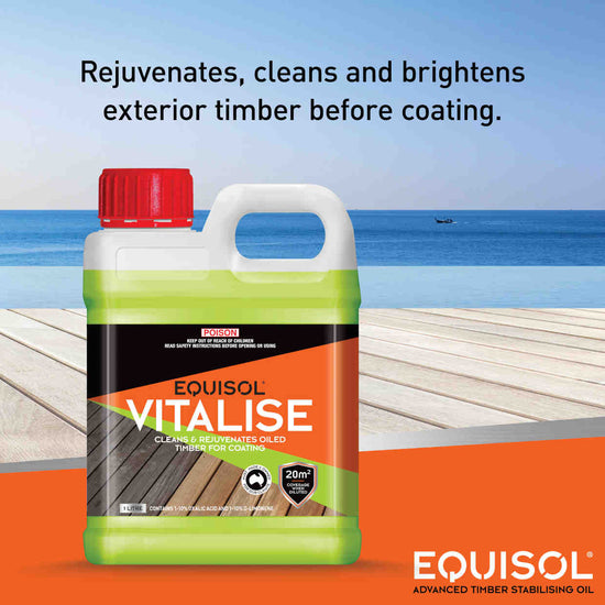EQUISOL - Vitalise - Decking Recoat Cleaner and Brightener – Decking Perth